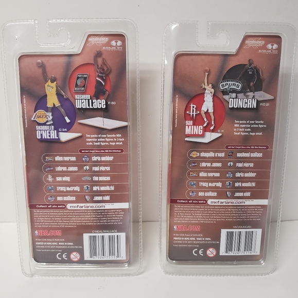 McFarlane Toys | Toys | Mcfarlane Toys Shaquille Oneal Vs Rasheed ...